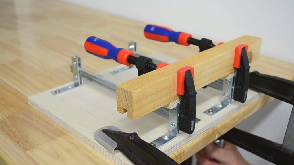 Make a Portable Homemade Vise Clamp (For Beginners) | AllFlavor Workshop