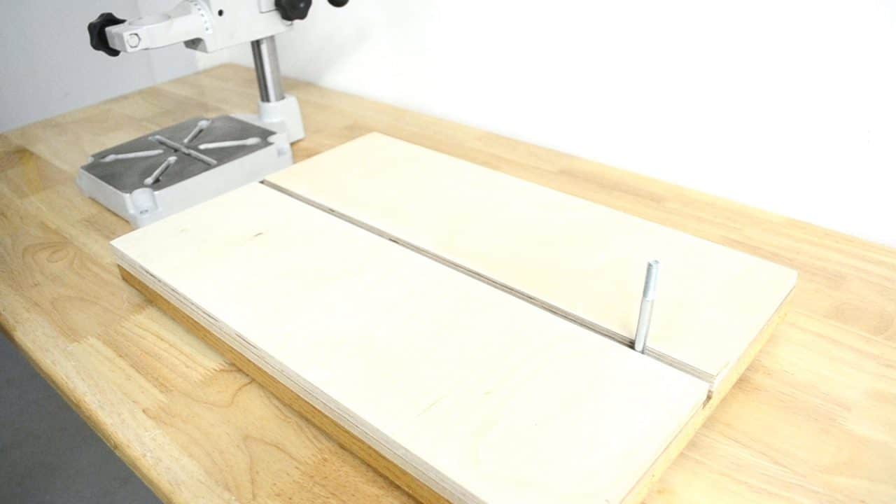 Quick and Simple Drill Press Table (Step by Step For Beginners ...