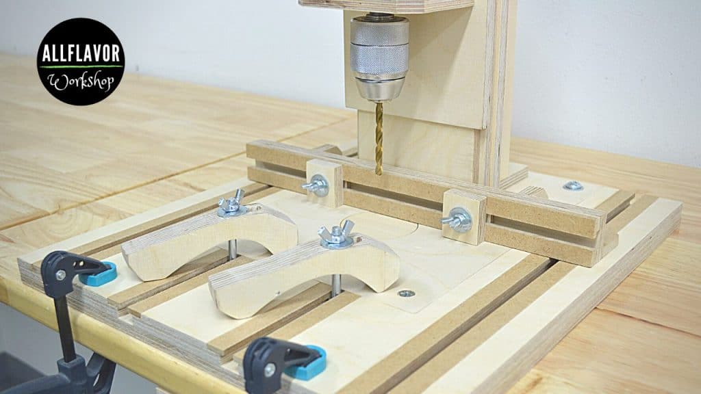 Make a Drill Press Table for a Drill Stand (Replaceable Table ...
