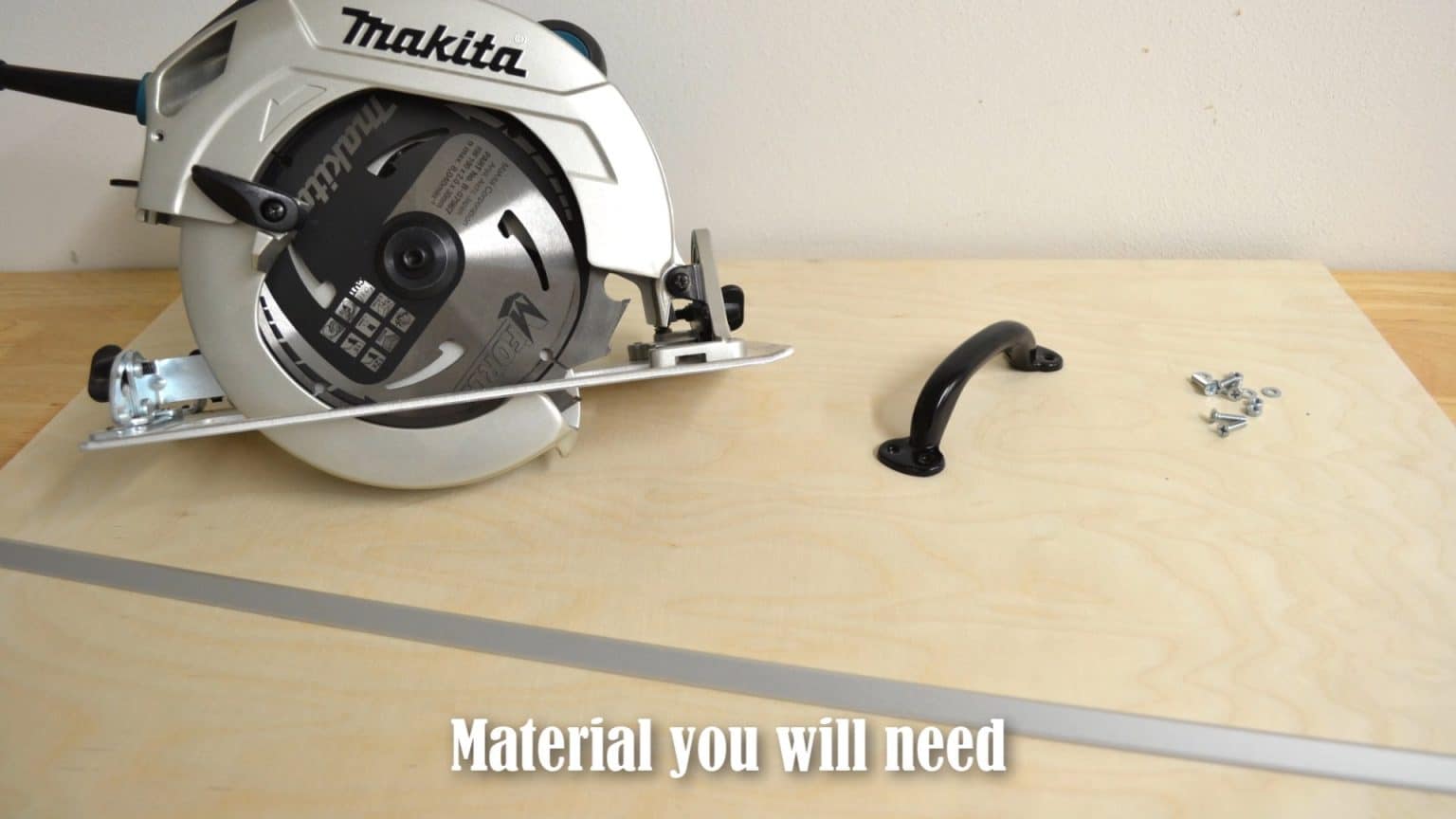 Easy Circular Saw Guide Rail (Step by Step with Pictures) | AllFlavor ...