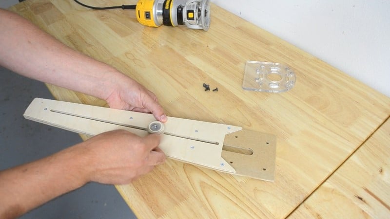 How To Make a Router Circle Jig (With Pictures) | AllFlavor Workshop