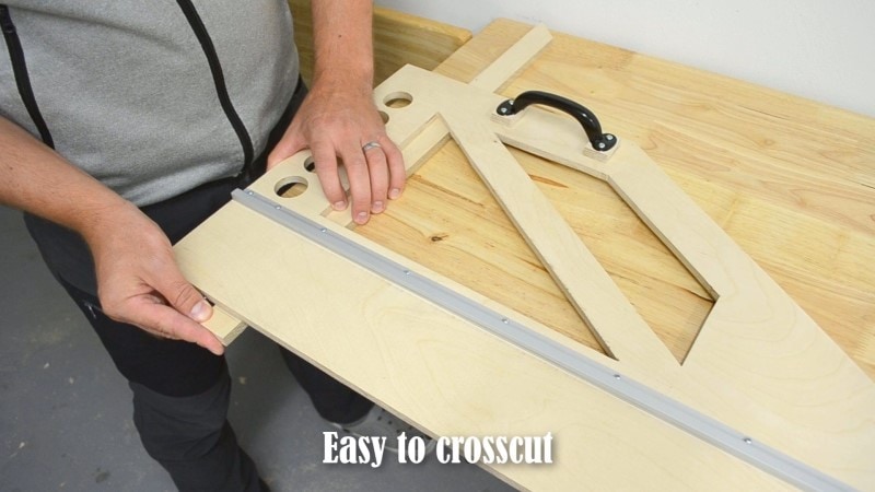 How to Make a Circular Saw Guide and Crosscut Jig | AllFlavor Workshop