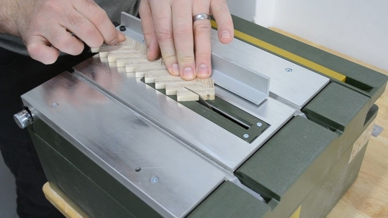 Patterned Plywood Handle (Step-by-Step with Herringbone Design ...
