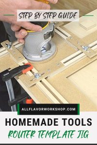 How to Make an Adjustable Router Template Guide | AllFlavor Workshop