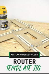 How to Make an Adjustable Router Template Guide | AllFlavor Workshop