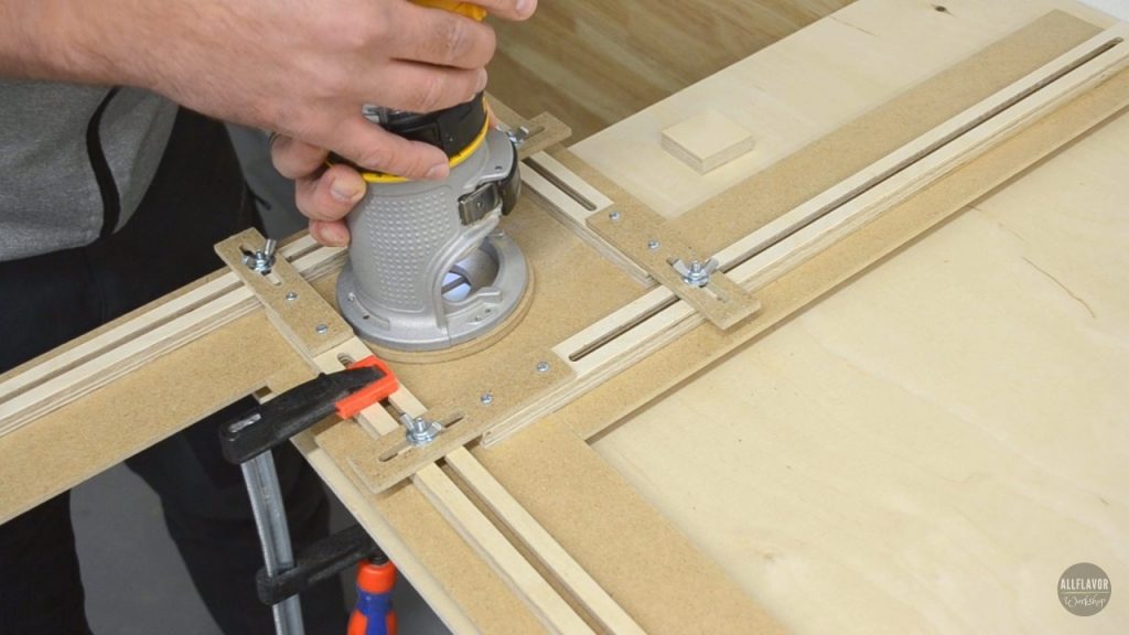 How to Make an Adjustable Router Template Guide | AllFlavor Workshop