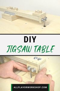 How to make a DIY Jigsaw Table (Step by Step Guide) | AllFlavor Workshop