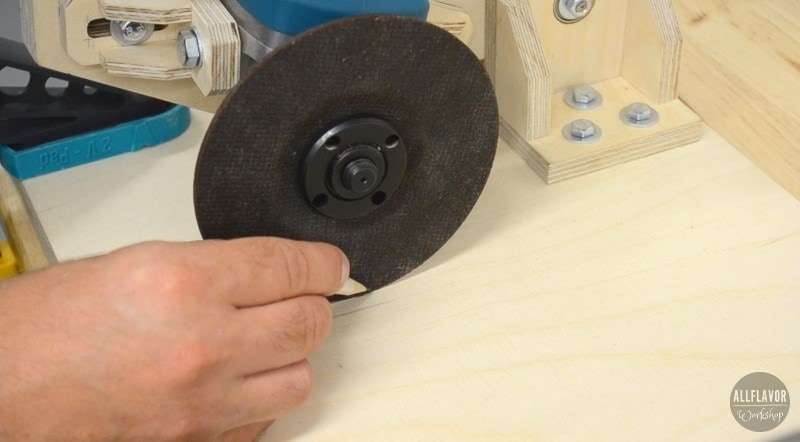 How To Make an Angle Grinder Stand (Perfect for Metal Cutting ...