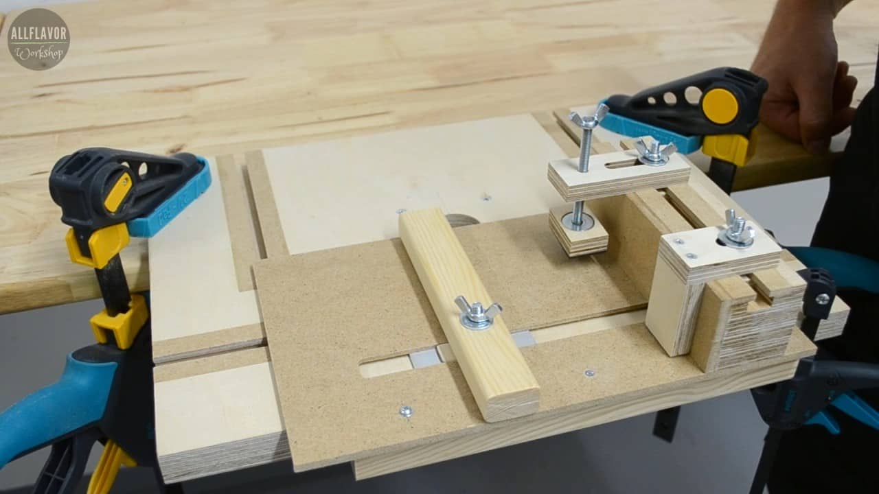 How To Make a Tenon Jig for a Router Table | AllFlavor Workshop