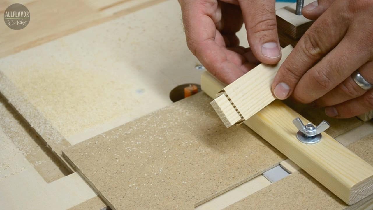 How To Make a Tenon Jig for a Router Table | AllFlavor Workshop