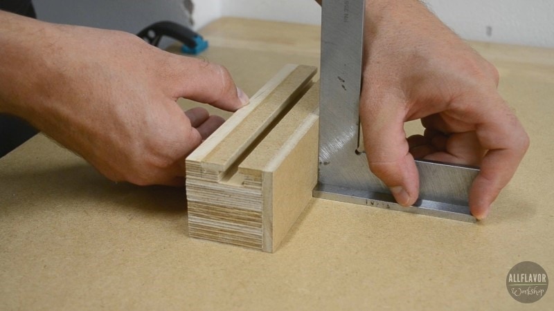 How To Make a Tenon Jig for a Router Table | AllFlavor Workshop