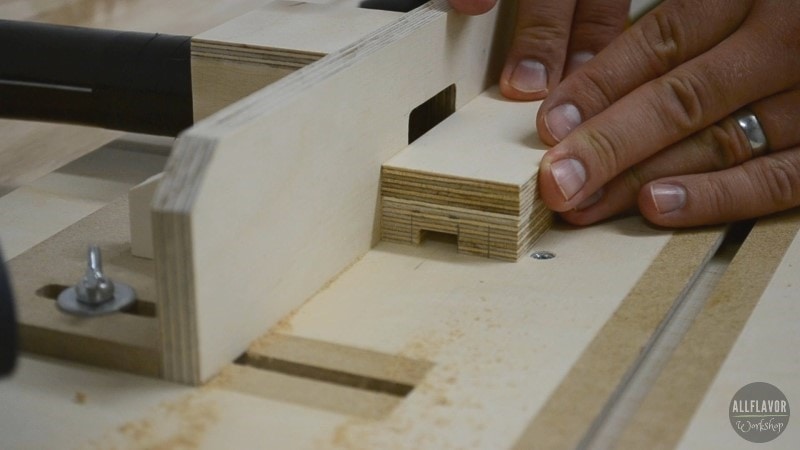 How To Make a Tenon Jig for a Router Table | AllFlavor Workshop