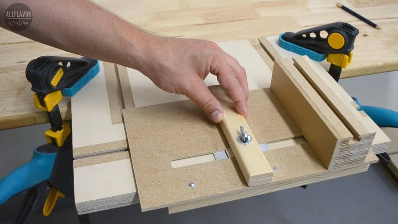 How To Make a Tenon Jig for a Router Table | AllFlavor Workshop