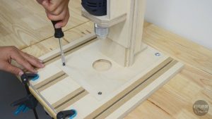 Make a Drill Press Table for a Drill Stand (Replaceable Table ...