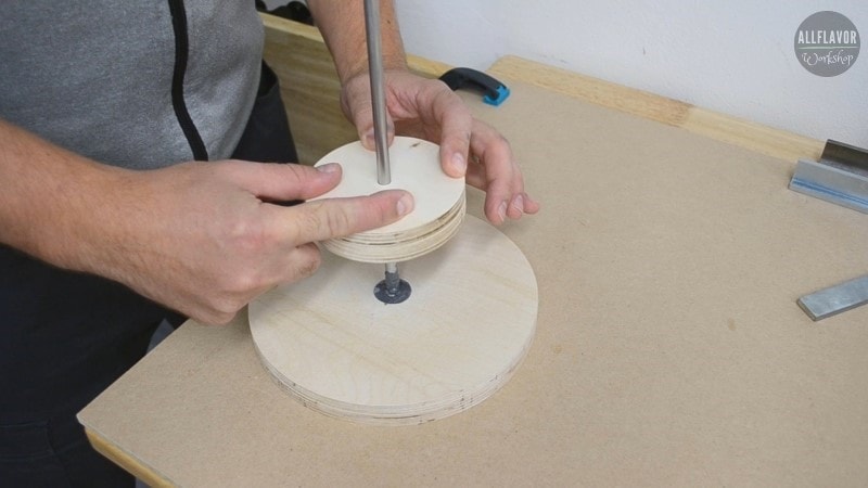 How to Make a Drill Powered Disc Sander (DIY Disc Sander) | AllFlavor ...
