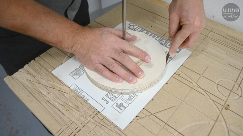 How to Make a Drill Powered Disc Sander (DIY Disc Sander) | AllFlavor ...