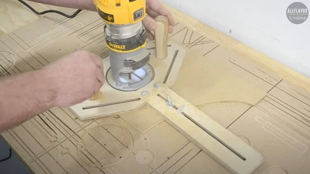 How to Make a Router Circle Jig (Multi-Function Router Base Addon ...