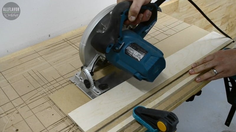 Simple DIY Circular Saw Guide with T-Slots (Step-by-Step Guide ...
