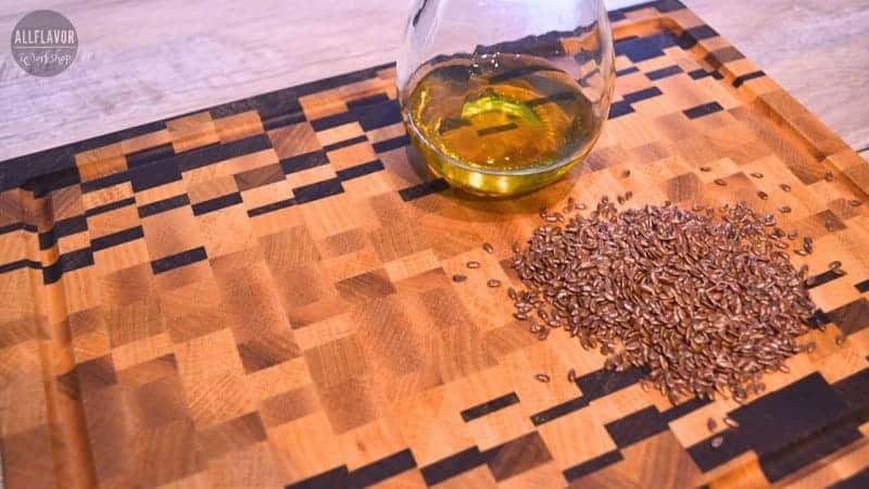 Is Linseed Oil Food Safe? (Raw vs Boiled Linseed Oil) | AllFlavor Workshop