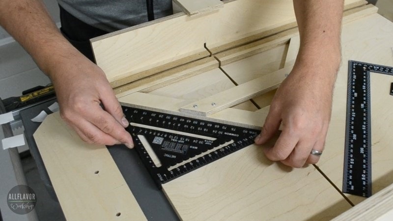 How to Make a Table Saw Miter Sled (Cut Perfect Miters) | AllFlavor ...